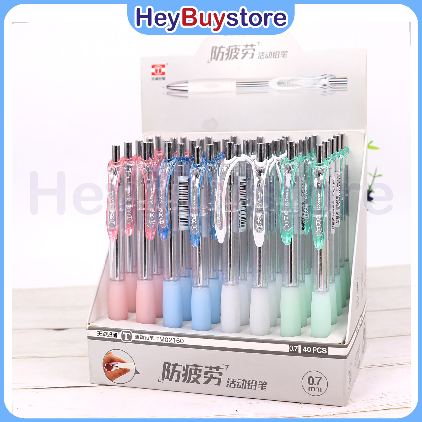 Mechanical Pencil 0.5mm & 0.7mm Press Pencil School Writing Stationery ...