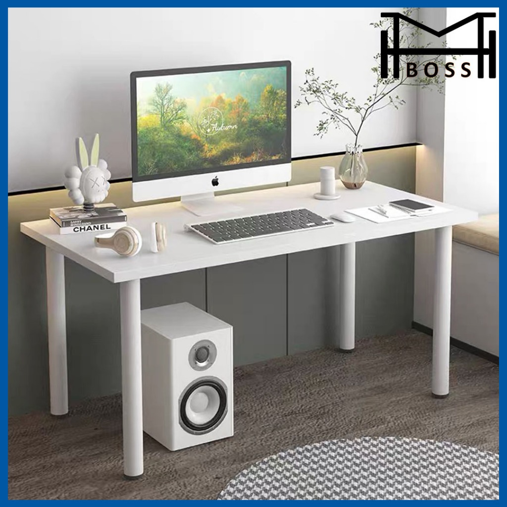 [100X60CM] TABLE SET WORKING DESK MEJA OFIS OFFICE TABLE STUDY TABLE ...