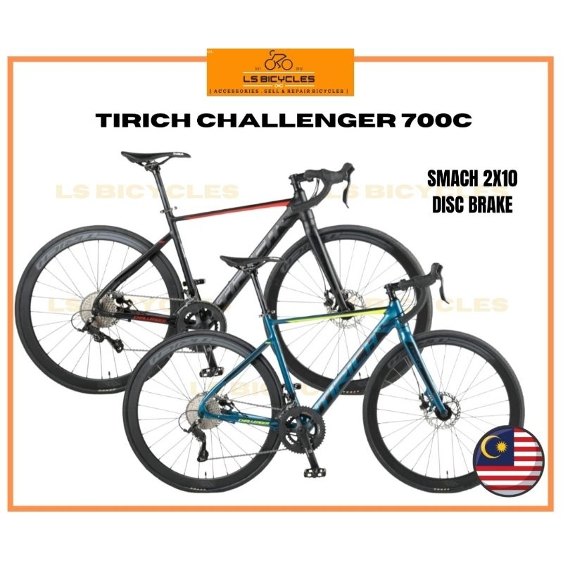 Tirich Challenger 700c Alloy Road Bike 20 Speed Road Bicycle Ready ...