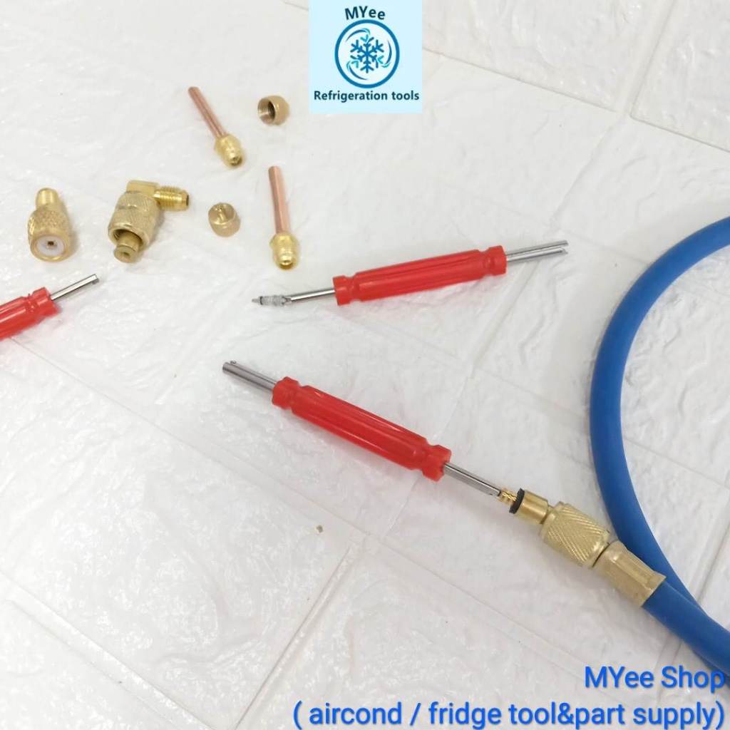 5pcs 2pin opener gas valve removal charging hose/air valve change ...