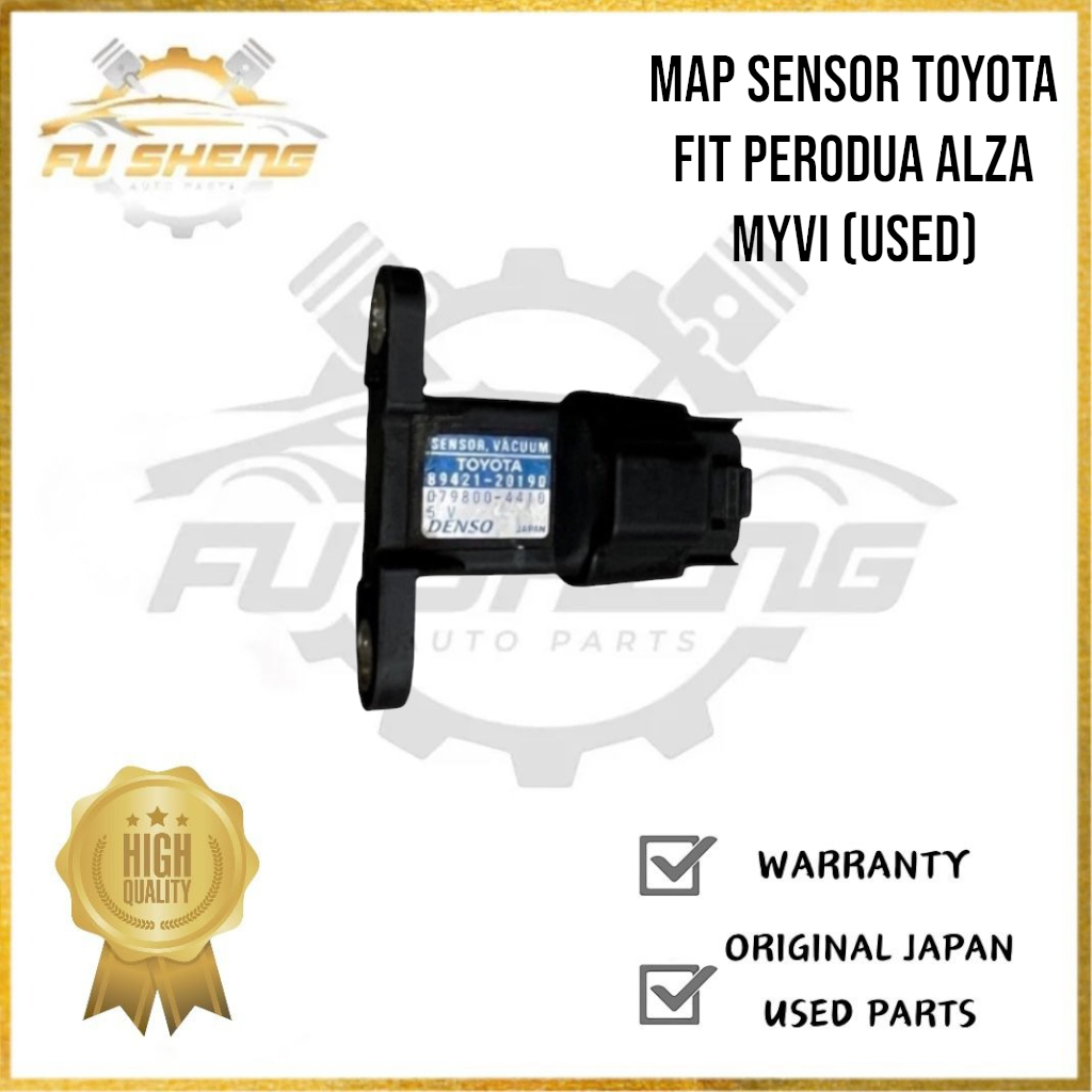 MAP SENSOR TOYOTA FIT PERODUA ALZA MYVI (USED) | Shopee Malaysia