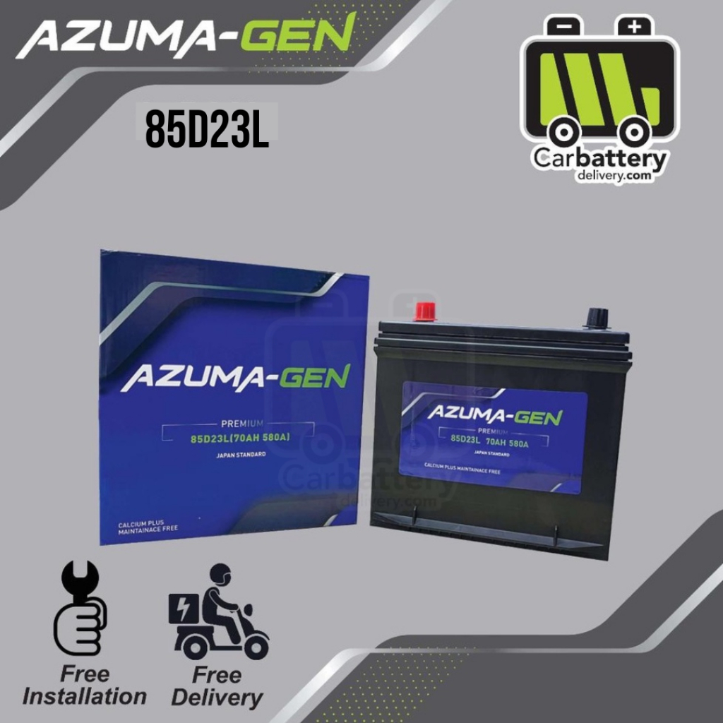 [Installation Provided] AZUMA-GEN 85D23L Car Battery Bateri Kereta ...