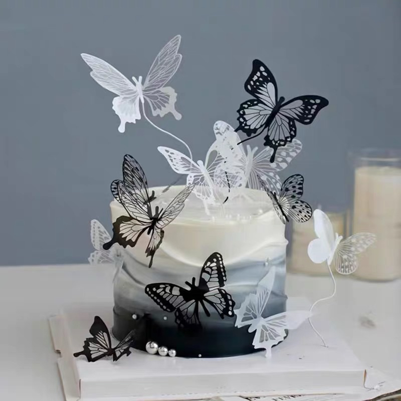 BUTTERFLY CAKE DECORATION rama rama hiasan kek 蝴蝶蛋糕装饰 | Shopee Malaysia
