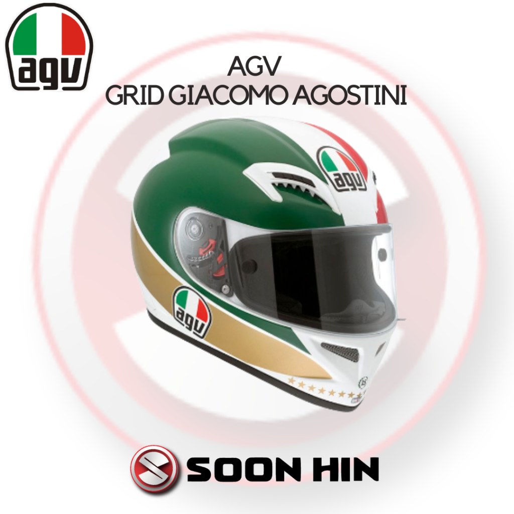 AGV GRID GIACOMO AGOSTIMI | Shopee Malaysia