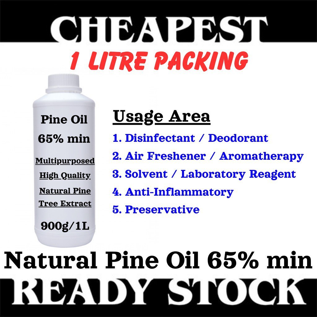 1L Pine Oil 65% min Pine Tree Oil Extract Chemical Pine wood scent Fragrance Solvent ...