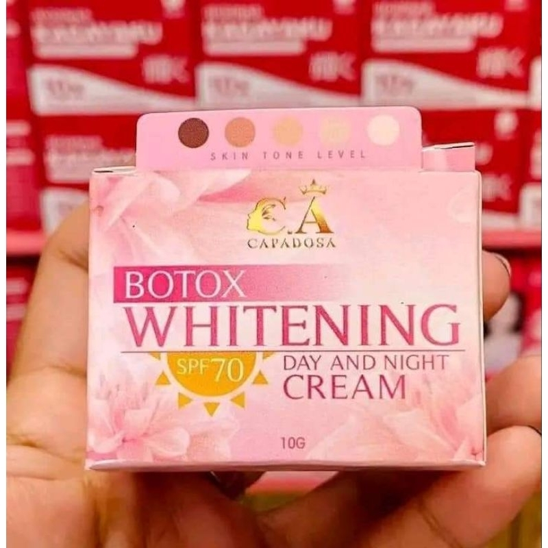 PEKAS ERASER CREAM 10G, CAPADOSA BOTOX WHITENING DAY AND NIGHT 10G ...