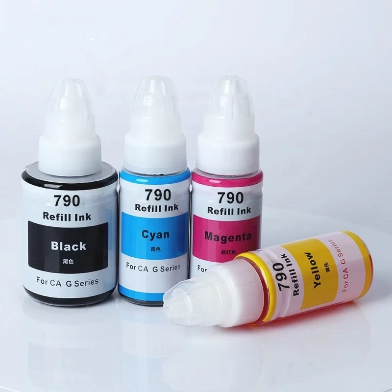 Refil ink GI-790 Refill Ink Compatible For G Series g1000 g2000 g3000 ...