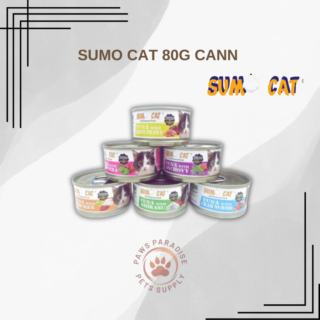 SUMO CAT 80G CANNED FOOD 😸 | Shopee Malaysia