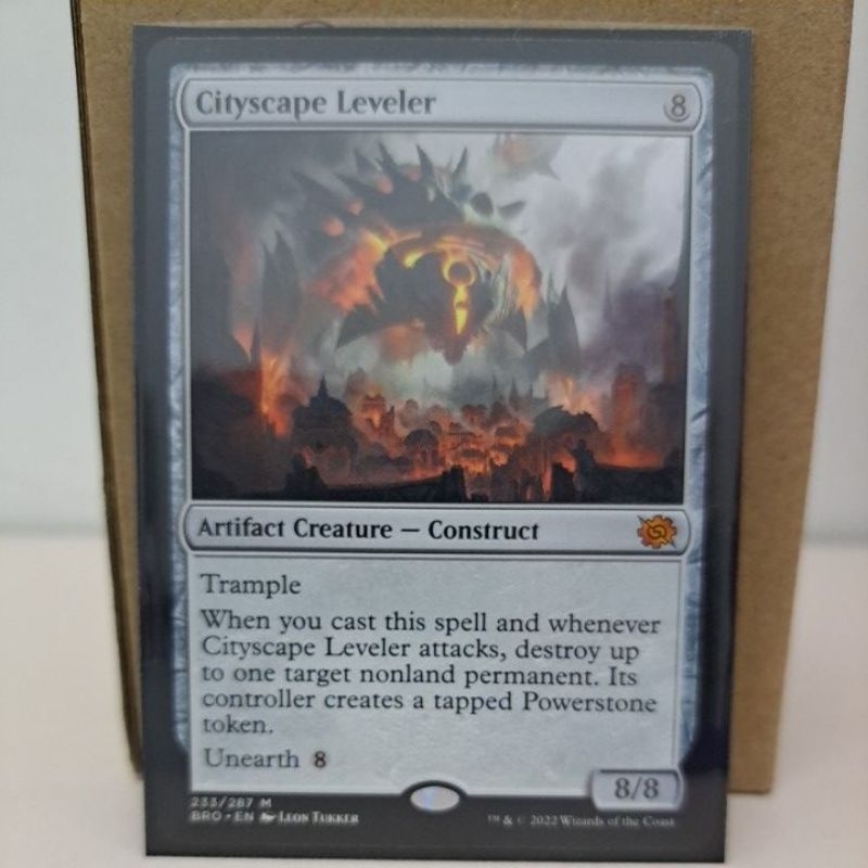 [MTG] Cityscape Leveler (BRO)(Mythic) | Shopee Malaysia