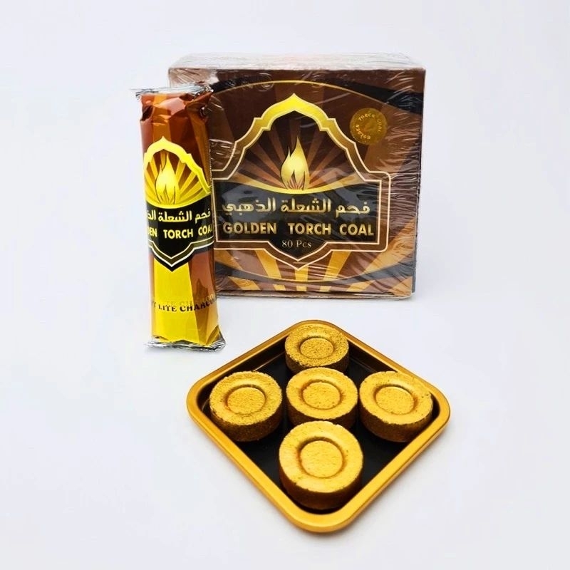 gold charcoal, arang gold bakhoor | Shopee Malaysia