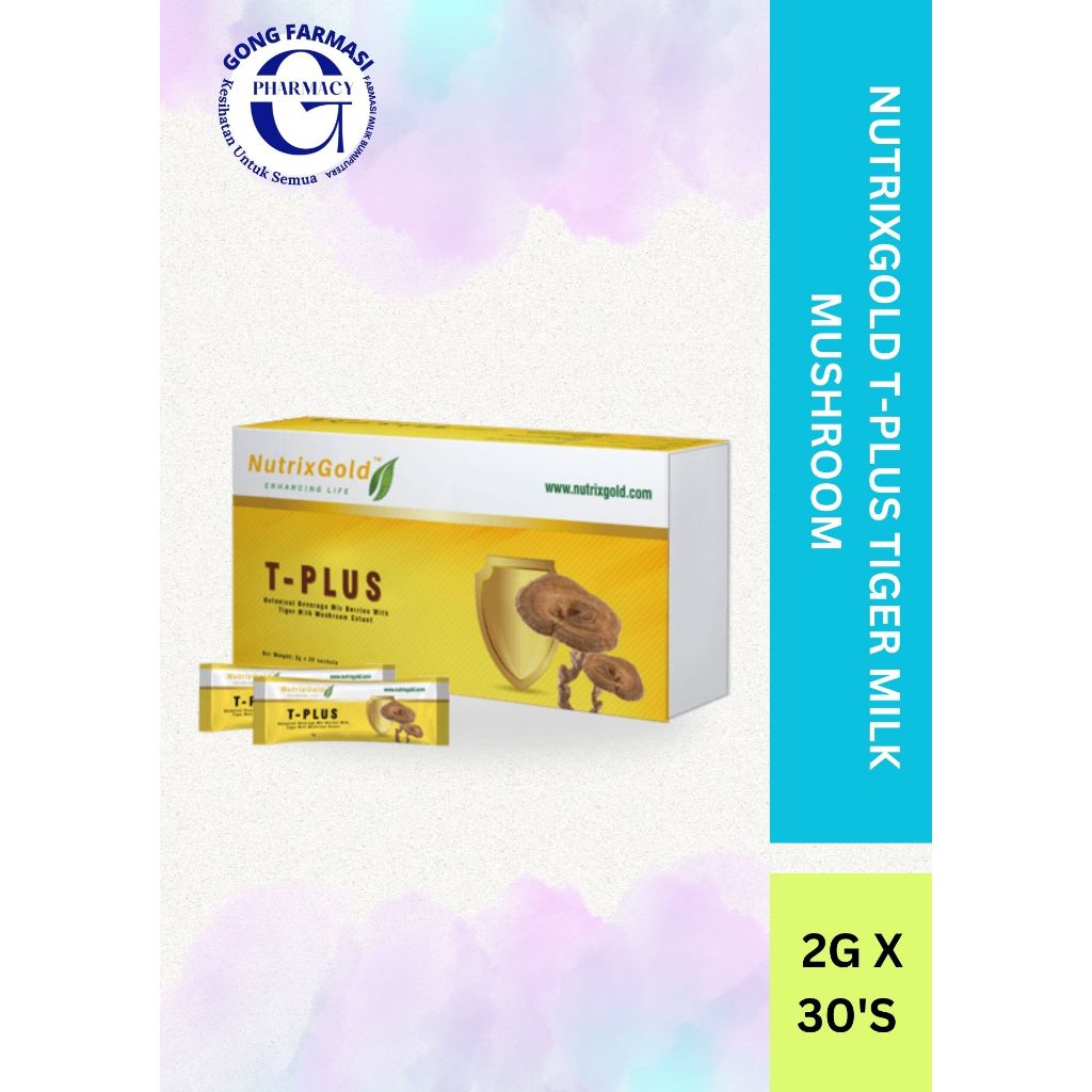 NUTRIXGOLD T-PLUS TIGER MILK MUSHROOM 2G X 30'S | Shopee Malaysia