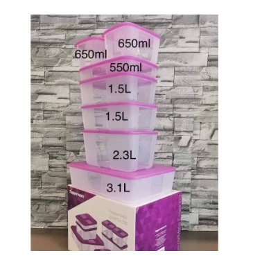 Tupperware FreezerMate Freezer Mate FM Essential Set New Color with ...