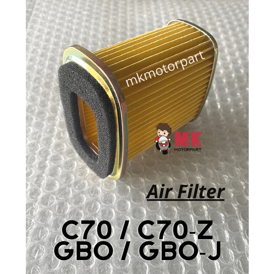 AIR FILTER Honda C70 , C70z / GBO , GBOJ Air Cleaner Element / Penapis ...