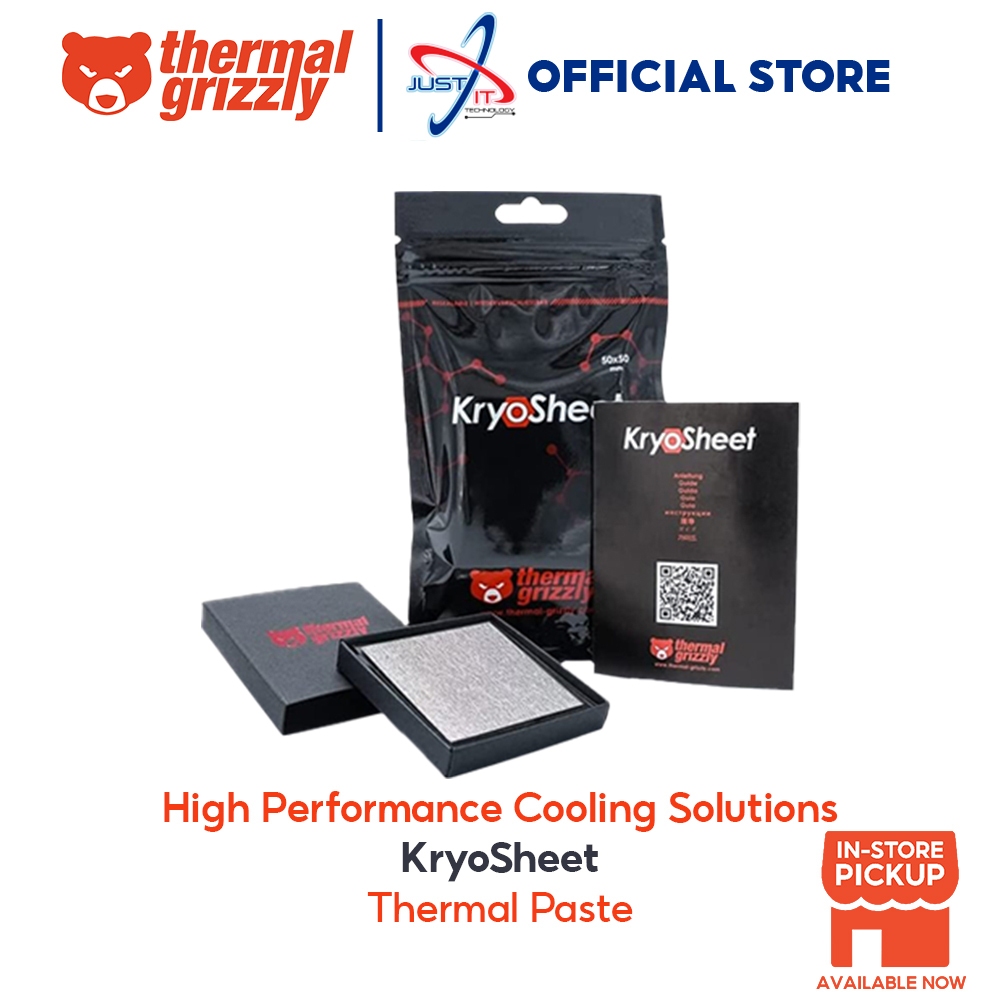 Thermal Grizzly KryoSheet - Thermal Paste | Shopee Malaysia
