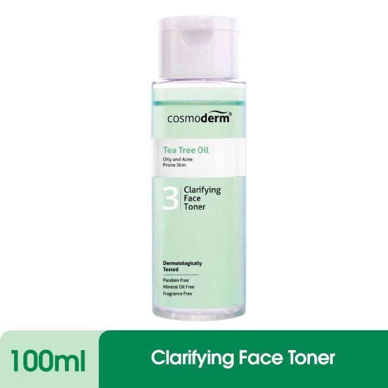 Cosmoderm Tea Tree Series Face Wash | Toner | Day & Night Cream Facial ...