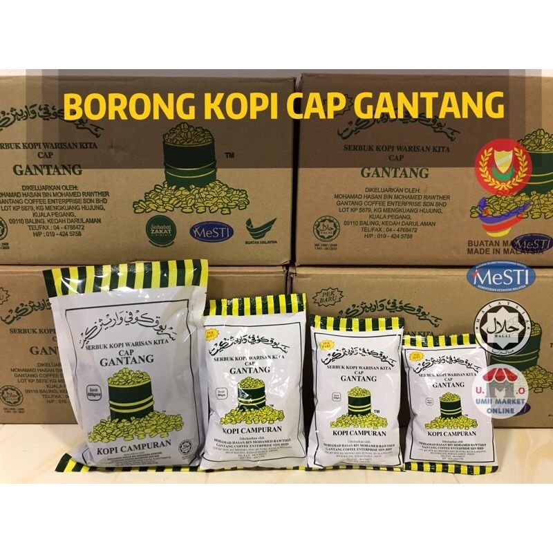 [KEDAH POPULAR] KOPI GANTANG 500G | Shopee Malaysia