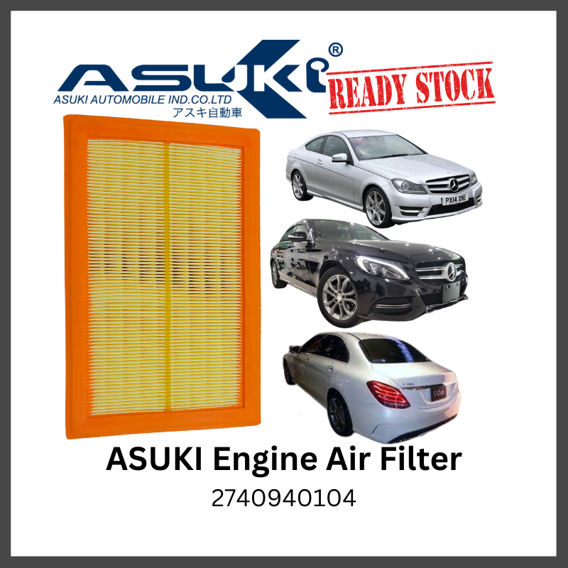 ASUKI Engine Air Filter Mercedes Benz C160 C180 C200 C250 C300 E200 ...