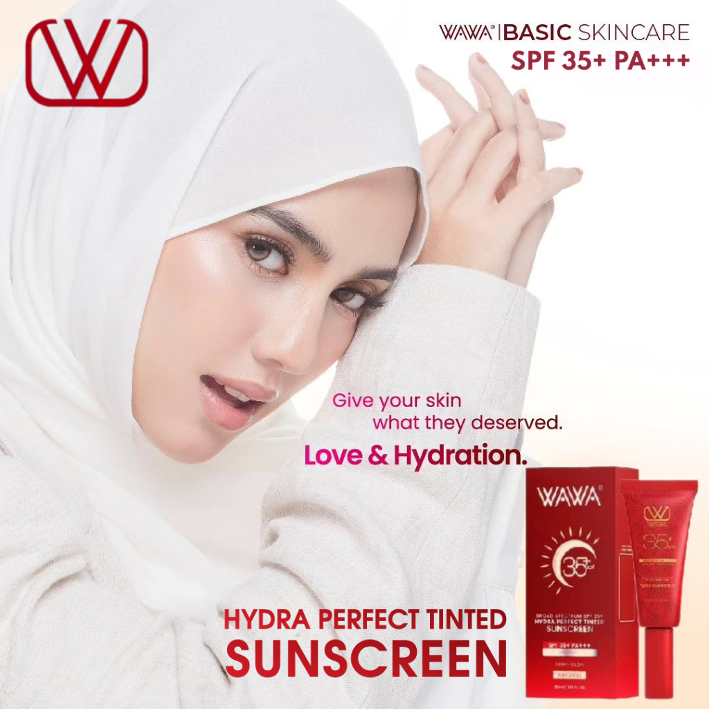 Wawa Tinted Sunscreen /Wawa Zainal Hydra Perfect Sun Screen Protector ...