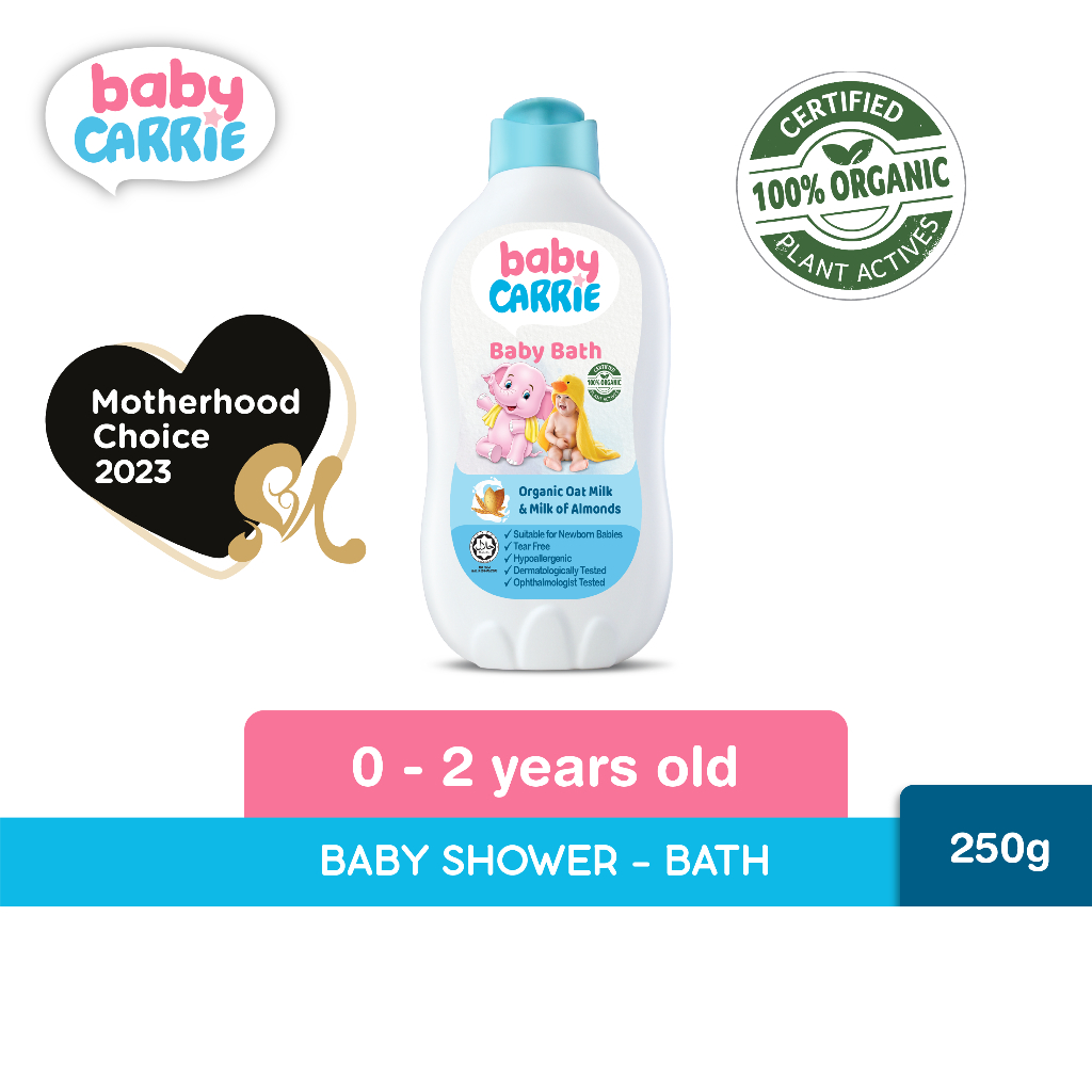 Baby CARRIE Bath Nourishing 250g Bath & Body | Suitable for Newborn ...