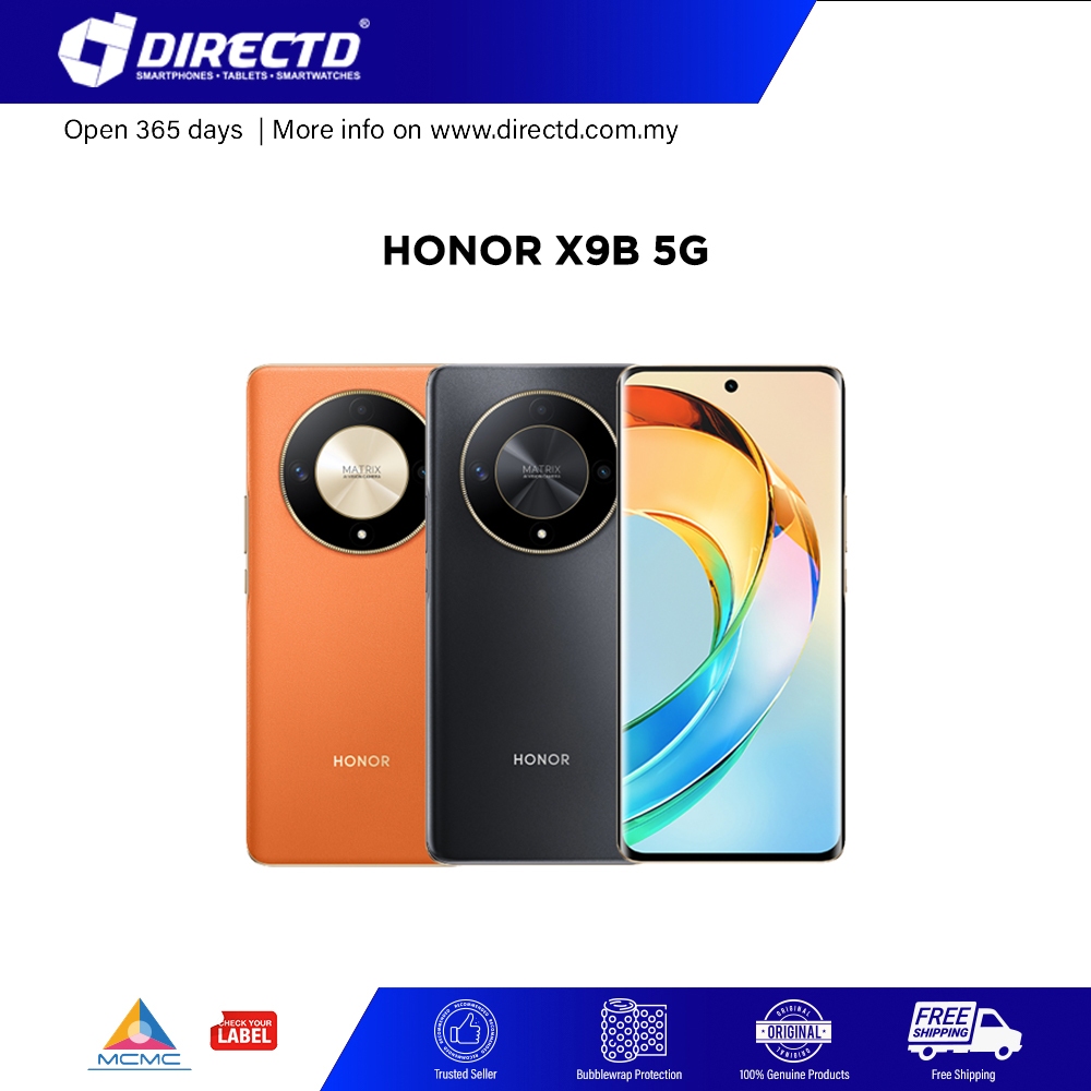 HONOR X9b 5G [12GB RAM | 256GB / 512GB ROM] | Shopee Malaysia