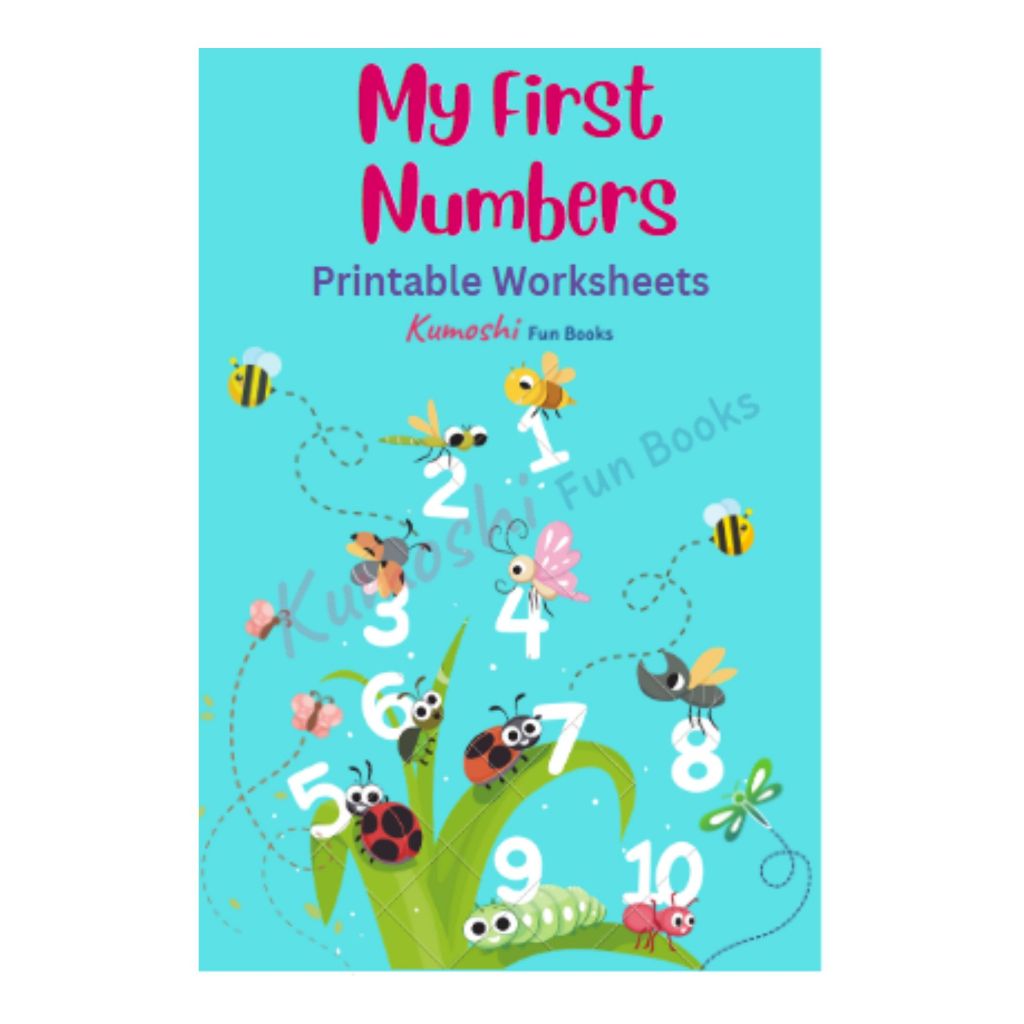 My First Numbers Preschool Workbook Unlimited Printable Pages Fun Cute ...