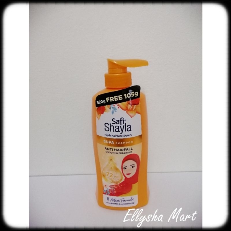 [Free Shipping WM Only] Safi Shayla Supa Shampoo Anti Hairfall Smooth ...