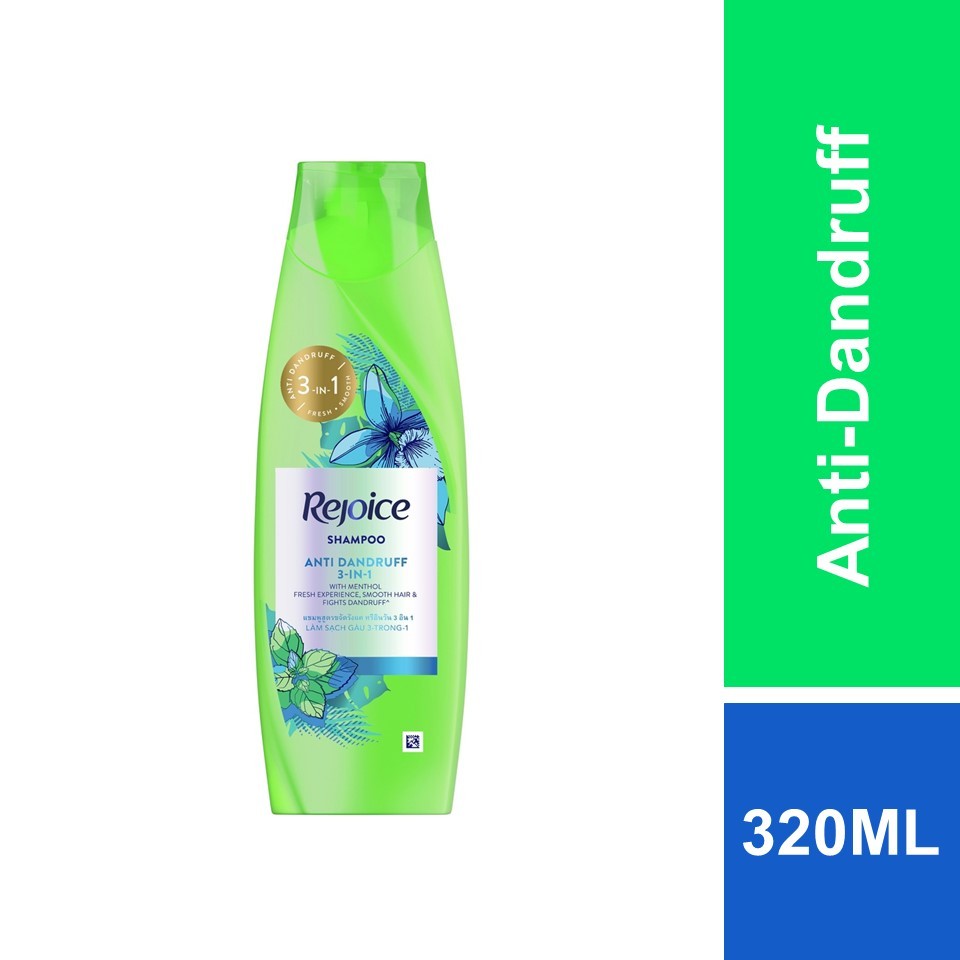 Rejoice 3in1 Shampoo Anti Dandruff 3in1 / Anti Kelemumur 300 ml | Shopee Malaysia