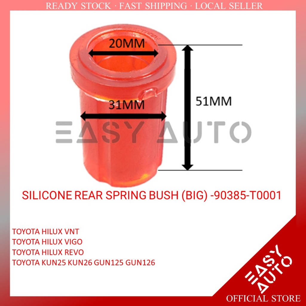 TOYOTA HILUX VNT /VIGO /REVO /KUN25 /KUN26 /GUN125 /GUN126 - 90385 ...