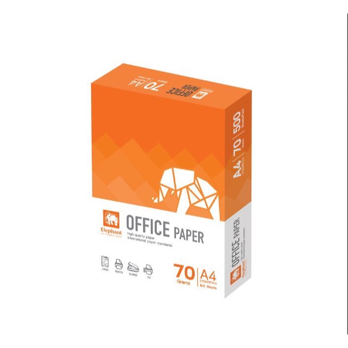 Elephant A4 Office Paper 70gsm (500's) | Shopee Malaysia