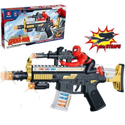 Vibration Light Gun Spider - Avenger Realistic Sound Colorful Light ...