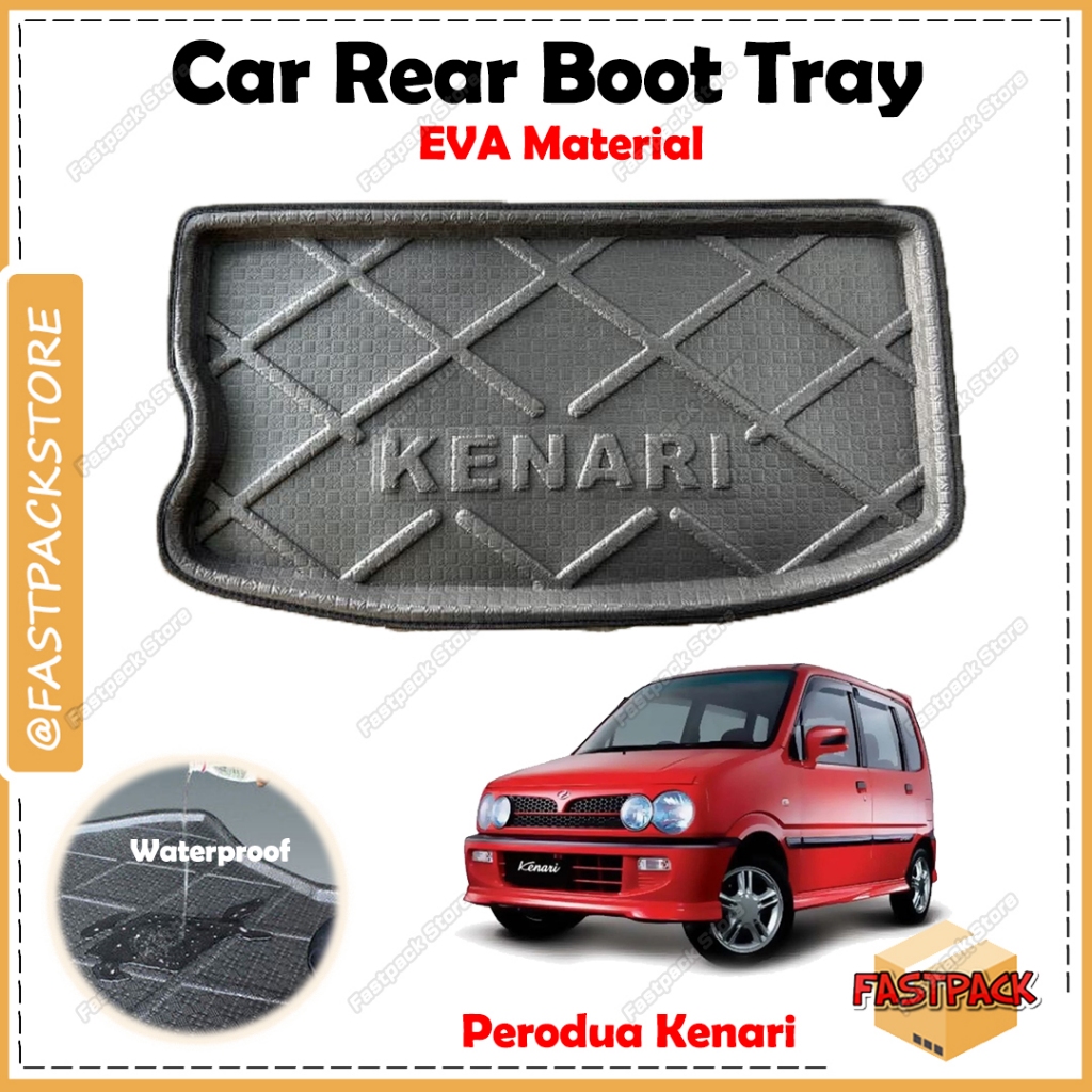 For Perodua Kenari EVA Copolymer EVA Boot Tray Luggage Cargo Reusable ...