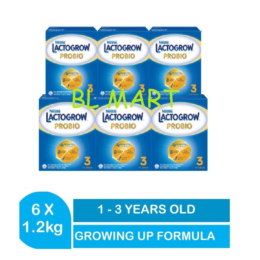 LACTOGROW Stage3 (1.2kg x 6) / (1.8kg x 4) | Shopee Malaysia
