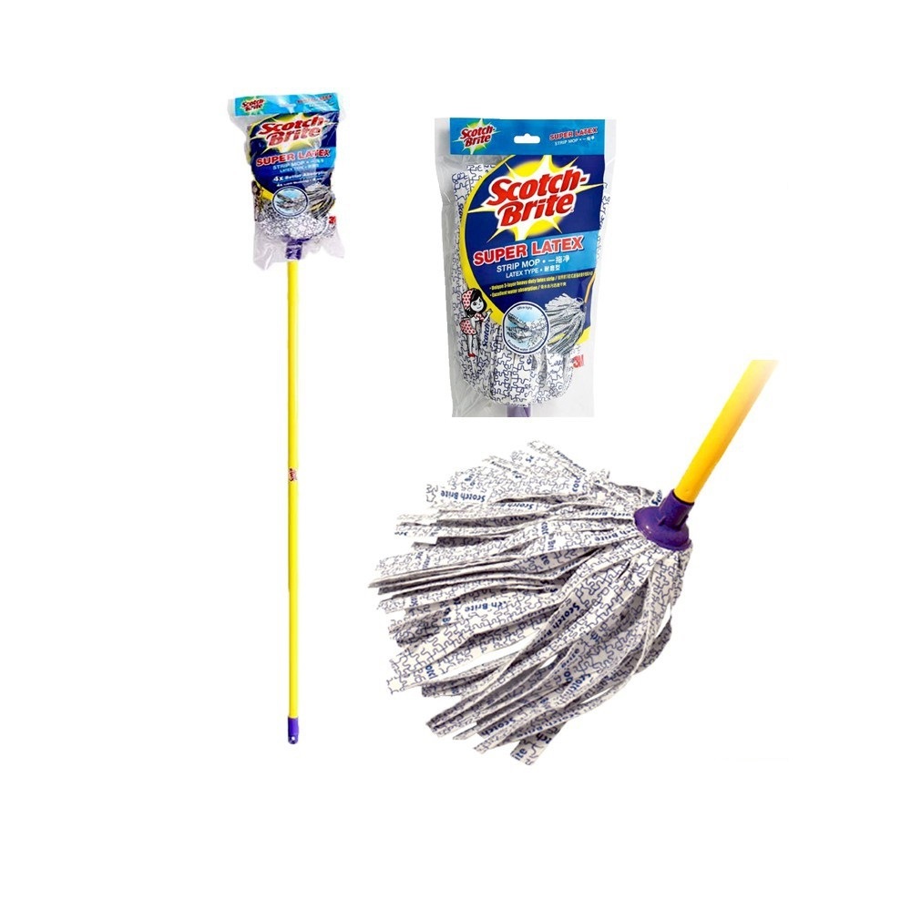 Scotch Brite Rayon & Latex Absorption Strip Mop by 3M McCaren | Shopee ...