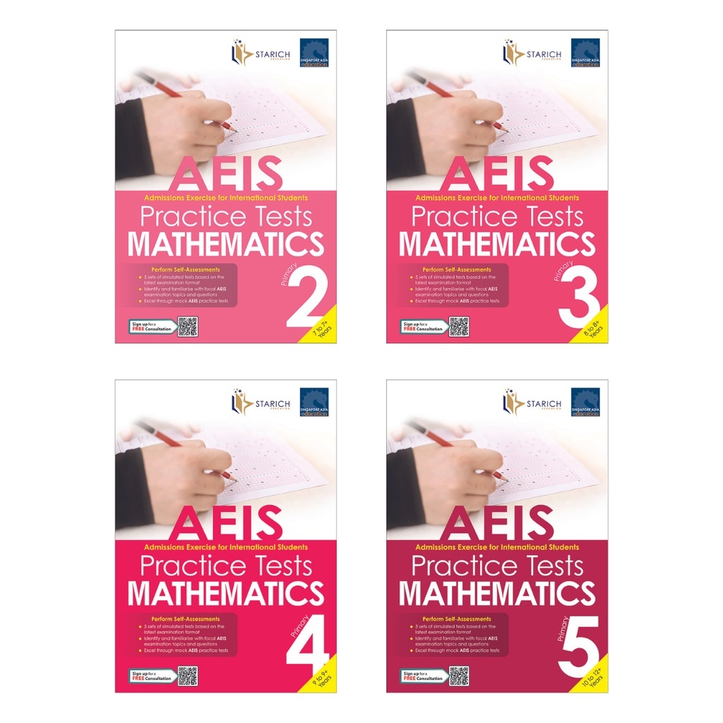 AEIS Practice Tests Mathematics for Primary Levels 2-5 | Revision ...