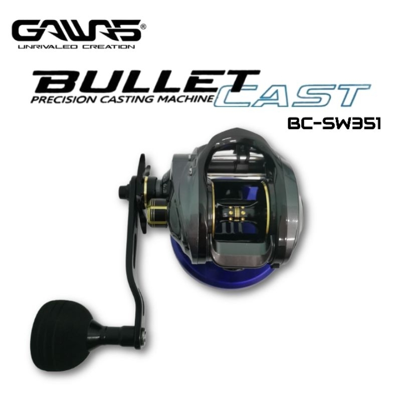 GAWAS BULLET CAST BC-SW351 JIGGING REEL (LEFT HANDLE) | Shopee Malaysia