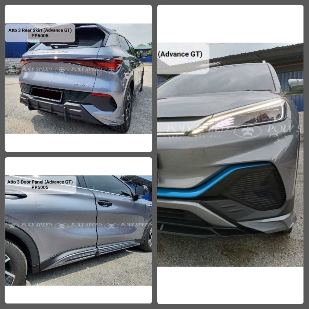 BYD Atto 3 Advance GT Body Kit PP Ready Stock | Shopee Malaysia