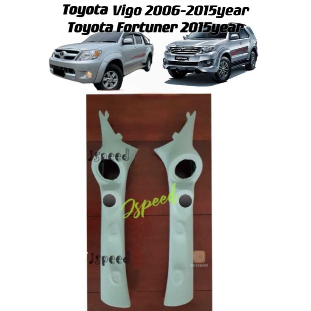 Toyota Hilux Vigo 3 Way Air Pillar Tweeter + 3.5" MID Holder | Shopee ...