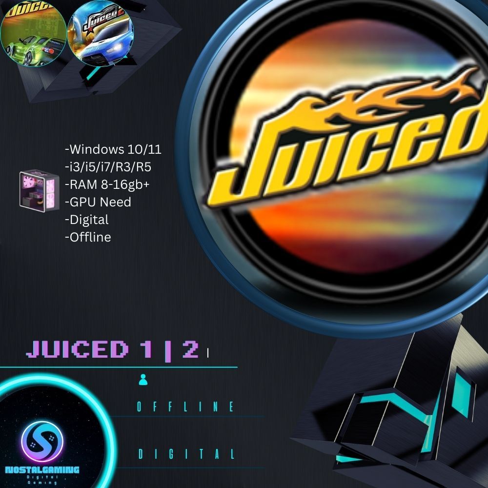 [Pc Game][Digital] Juiced 1 | 2 | Shopee Malaysia