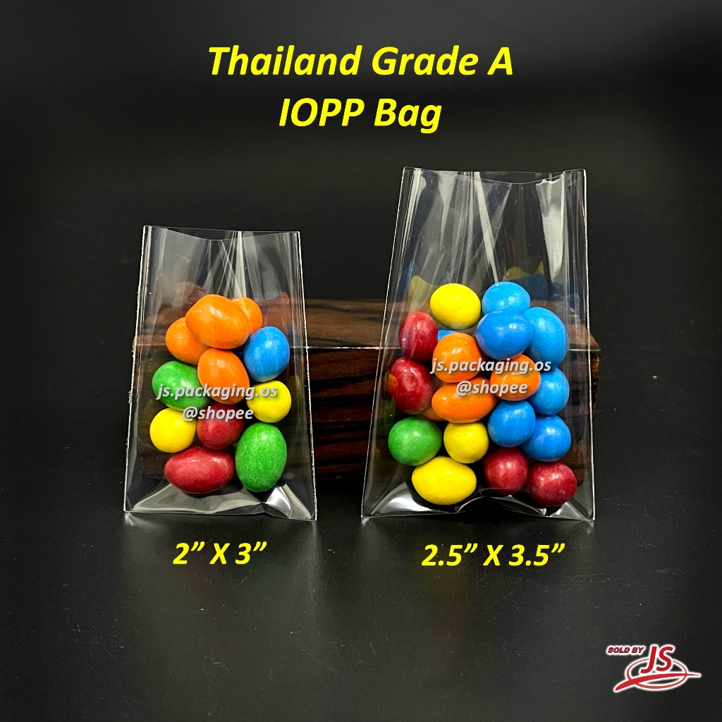 20 saiz Beg Plastik Lutcahaya Tinggi IOPP Siam (100g) | Shopee Malaysia