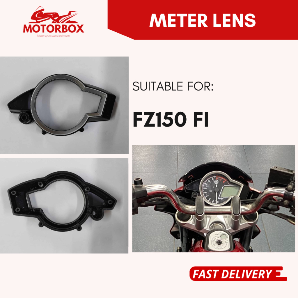 YAMAHA FZ150 FI METER LENS FZ 150 FI FZ150I METER CERMIN SPEEDMETER ...