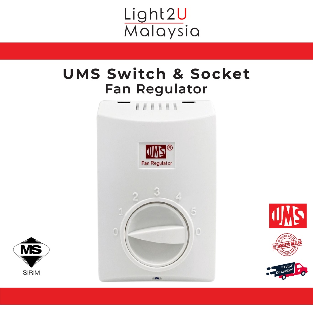 UMS Fan Regulator | Ceiling Fan Regulator | Shopee Malaysia