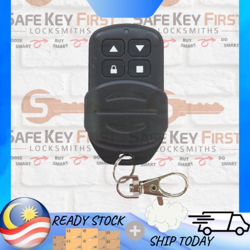 Autogate Remote Garage Roller Shutter Alarm Wireless Self Learning DIY ...