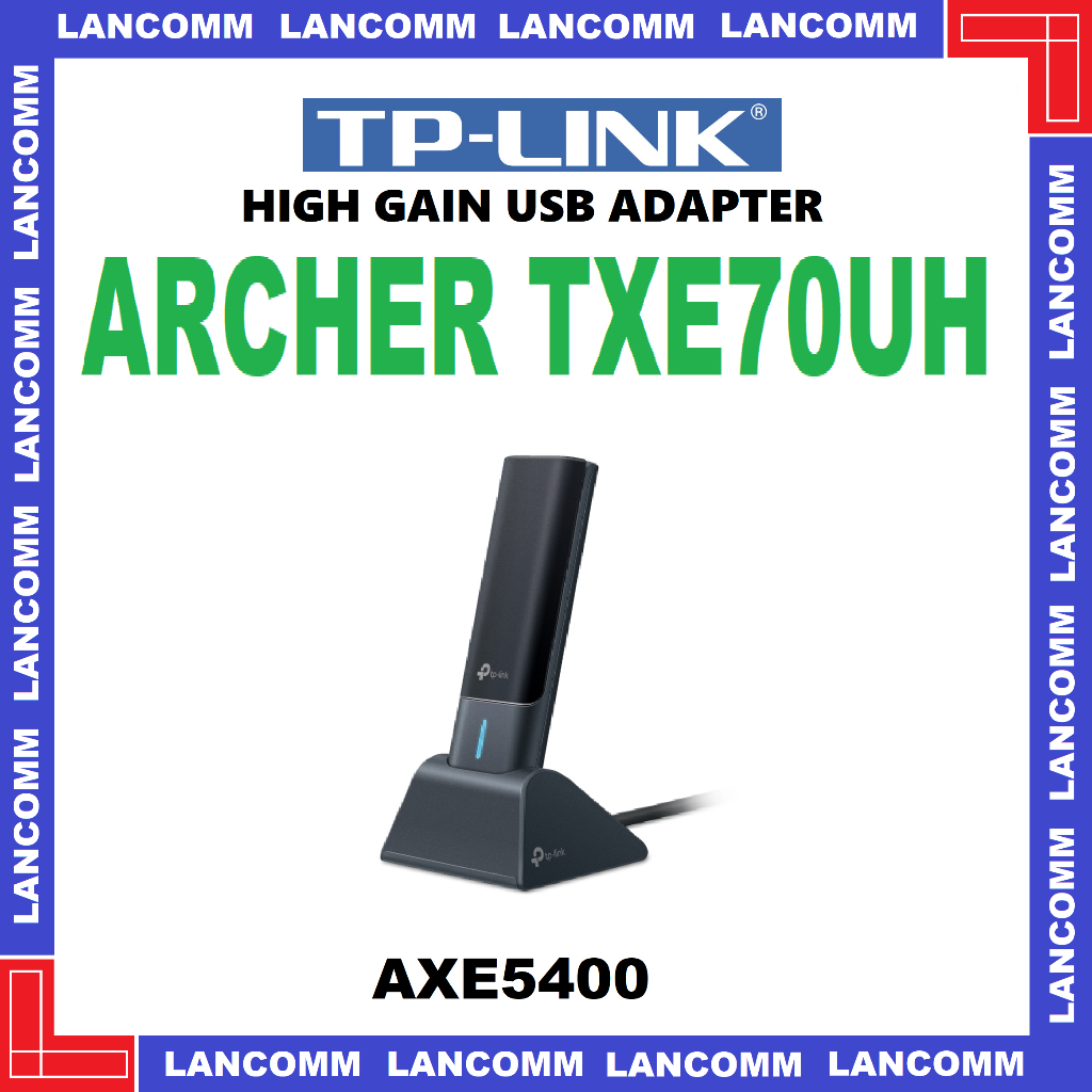 TP-LINK Archer TXE70UH AXE5400 Wi-Fi 6E High Gain Wireless USB Adapter | Shopee Malaysia