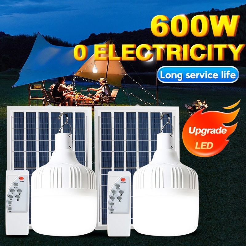 Solar Light 600W Lampu Solar Outdoor Lighting Solar Spotlight Rayasolar ...