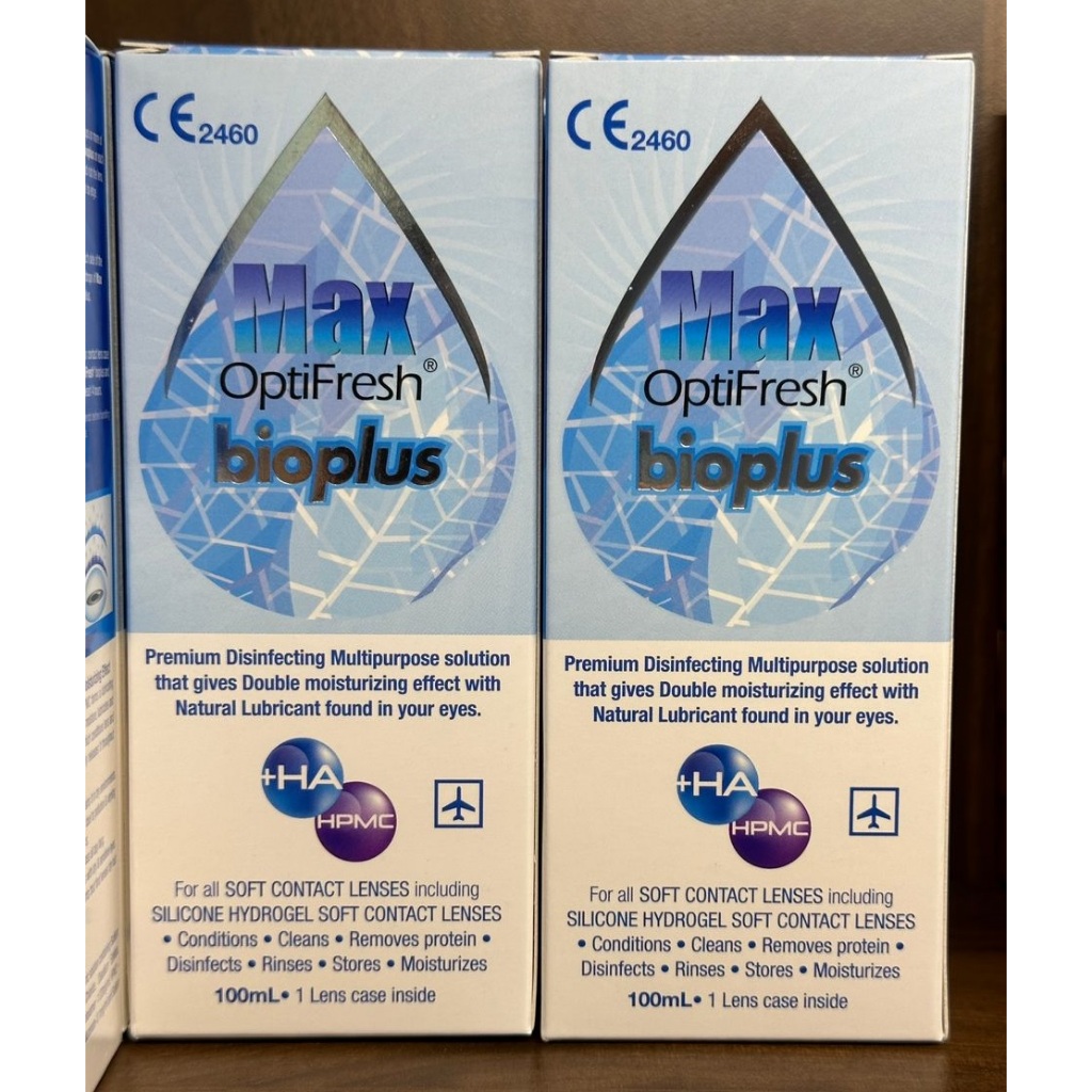 Multi-Purpose Solution Bioplus Max Optifresh 100ml/ 360ml /Hydron Pink ...