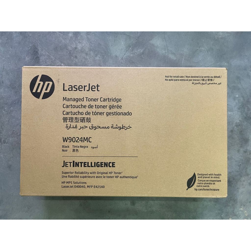 HP W9024MC High Yield Black Managed Original LaserJet Toner Cartridge ...