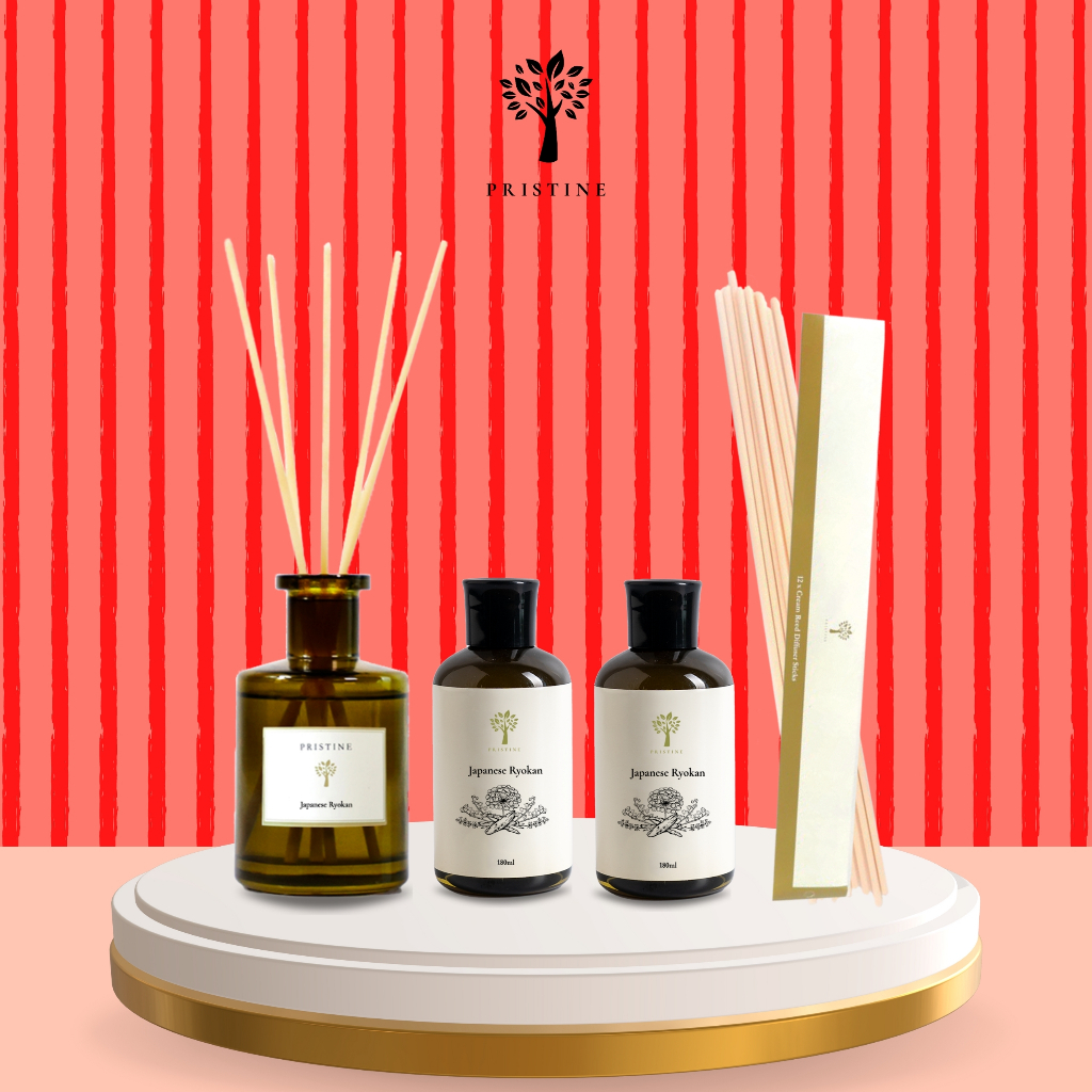 Pristine Reed Diffuser Refill Reed Sticks Hotel Essential Oil