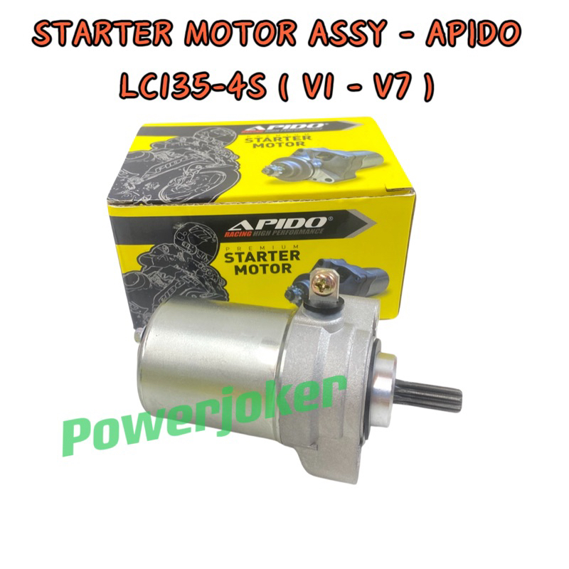 YAMAHA LC135 4S V1 V2 V3 V4 V5 V6 V7 (4 Speed) Starter Motor/Starting Motor/ Motor Starter LC ...