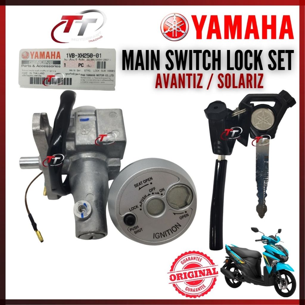 EGO AVANTIS SOLARIS Main Switch Lock Key Set Suis Lock Kunci Start On ...