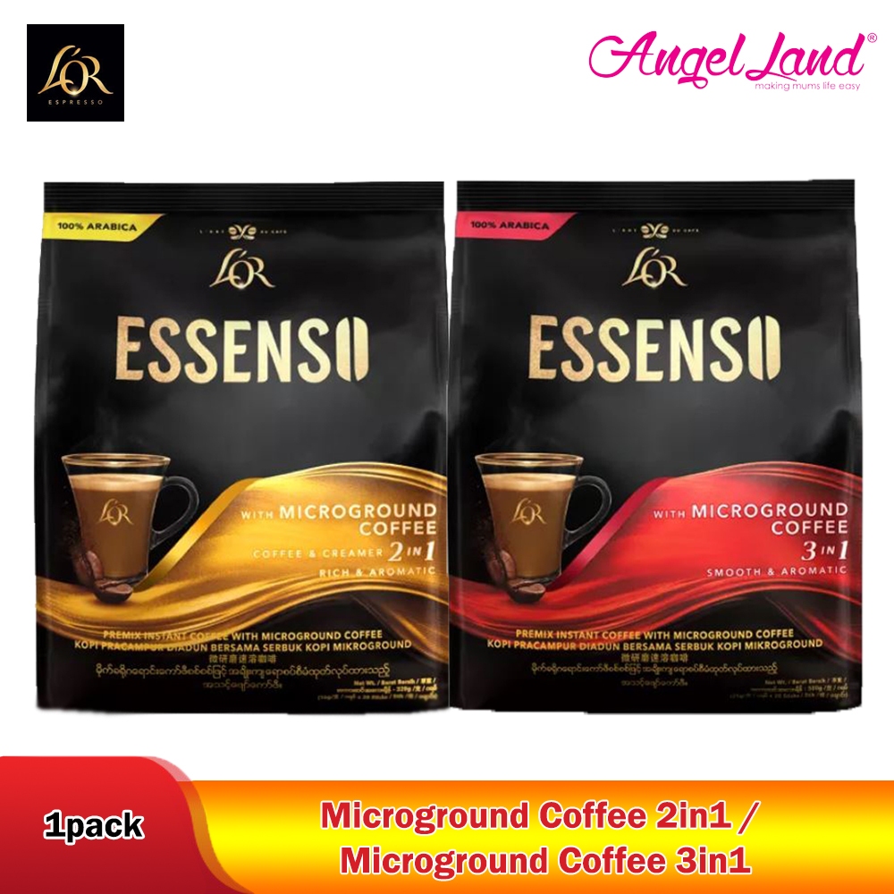 ESSENSO MicroGround Coffee (1pack) -2 in 1 (16gx20s) /3 in 1 (25gx20s ...